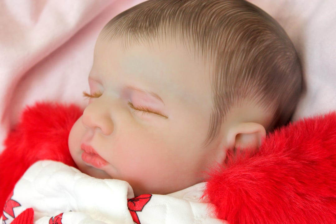 Lifelike Reborn Baby Doll: 20-inch Candy Cane Outfit - Etsy