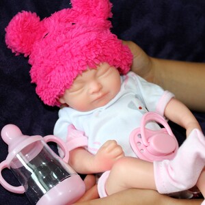 Preemie Silicone Dolls Realistic Real Lifelike Micro Mini Baby Doll ...