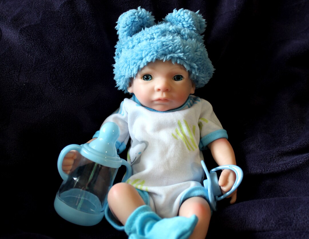 Preemie Silicone Dolls Realistic Real Lifelike Micro Mini Baby Doll ...