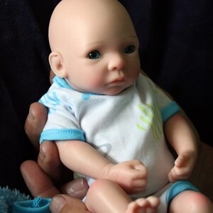 Preemie Silicone Dolls Realistic Real Lifelike Micro Mini Baby Doll ...