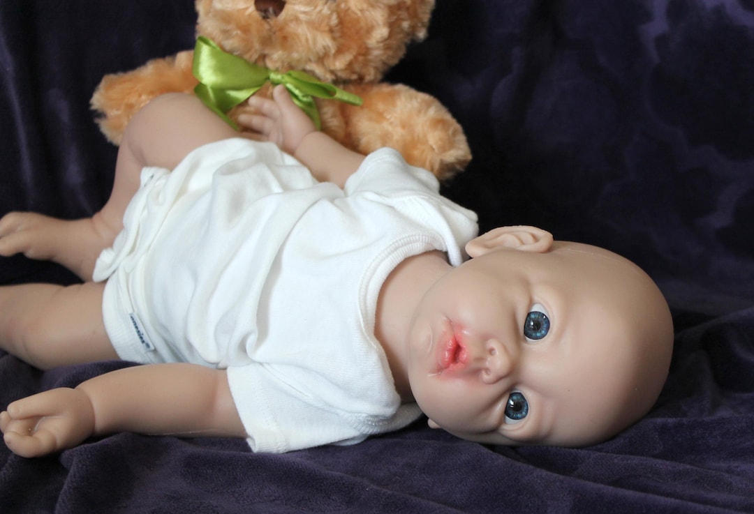 Full Silicone Reborn Baby Doll: Realistic Lifelike Newborn, 17" - Etsy