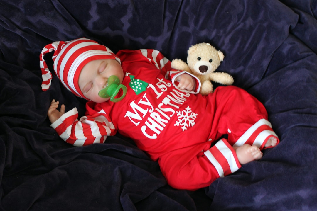 Christmas Reborn Baby Doll 20 2 to 8 Pounds Weighted Newborn Lifelike ...