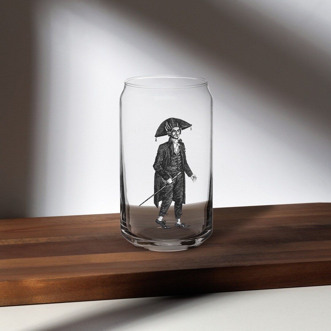 Lord Timothy Dexter - Can-shaped Glass - Etsy