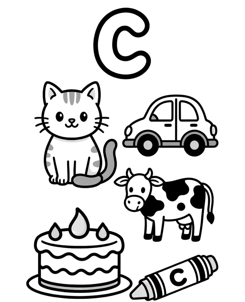 Alphabet Coloring Pages for Kids | A-Z Learning Activity (PDF Download ...