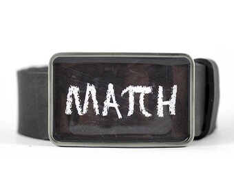 Math Belt Buckle Science belt buckle Geek belt buckle | Etsy