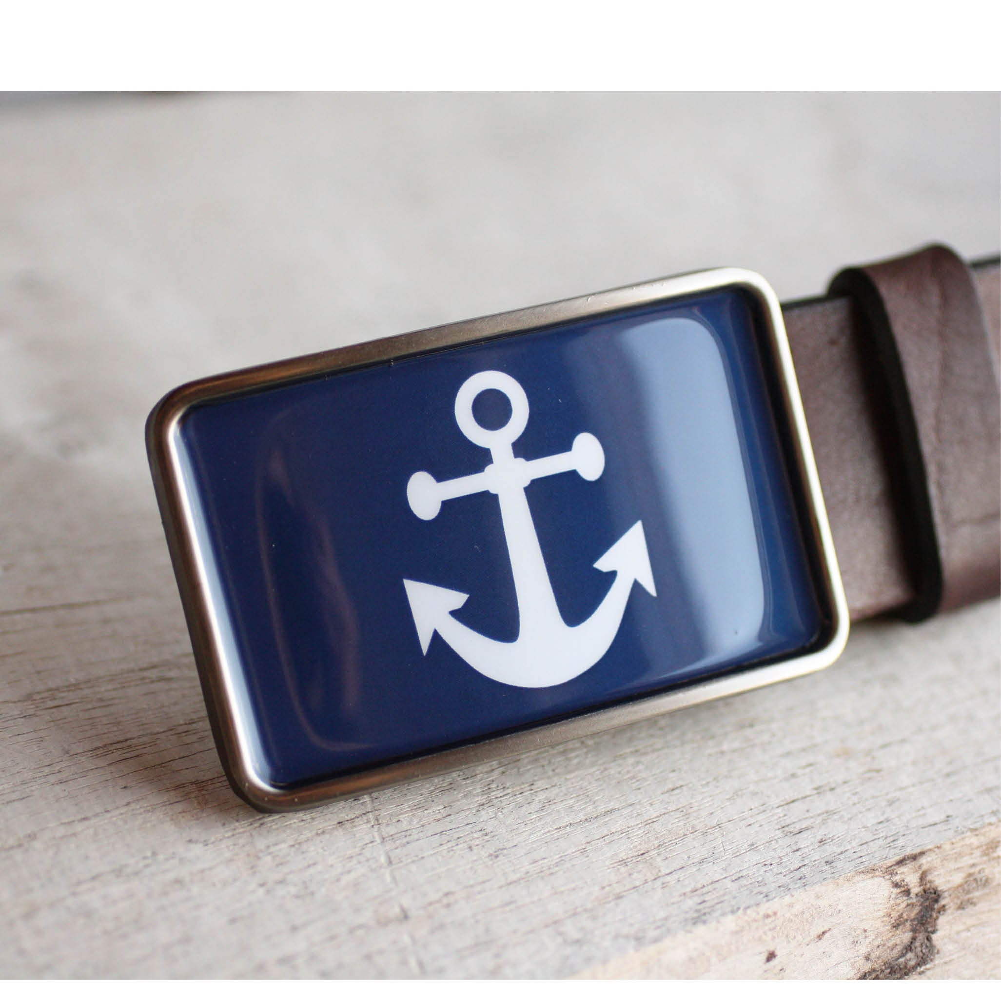 Anchor Belt Buckle, Sailor Belt Buckle, Nautical Belt Buckle, Blue Belt ...