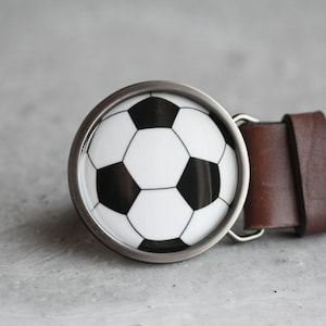 Soccer Ball Belt Buckle, Sport Belt Buckle - Etsy