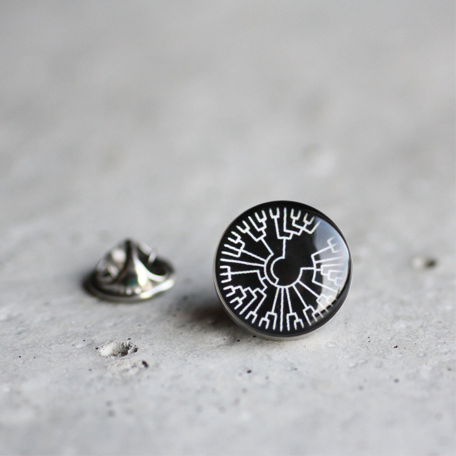 Evolution Lapel Pin Phylogenetic Tree Pin Badge Stainless - Etsy