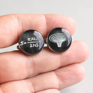 Black Hole Cufflink, Stainless Steel Cufflink Mathematical Cufflink ...