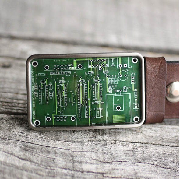 PCB Belt Buckle Circuit Board Belt Buckle Geekery / Geek | Etsy
