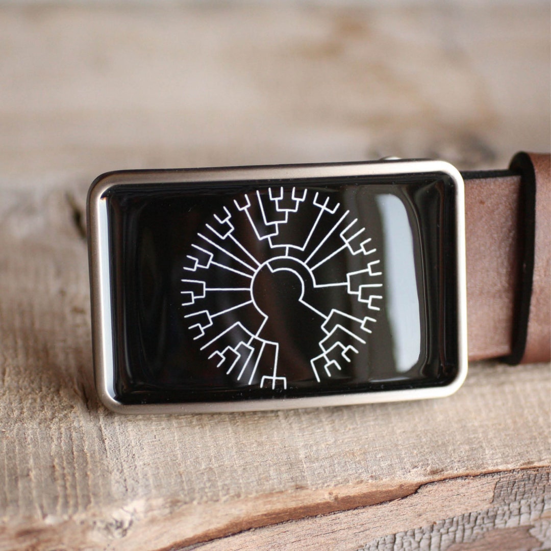 Phylogenetic Tree / Evolutionary Tree Belt Buckle, Science Tree of Life ...