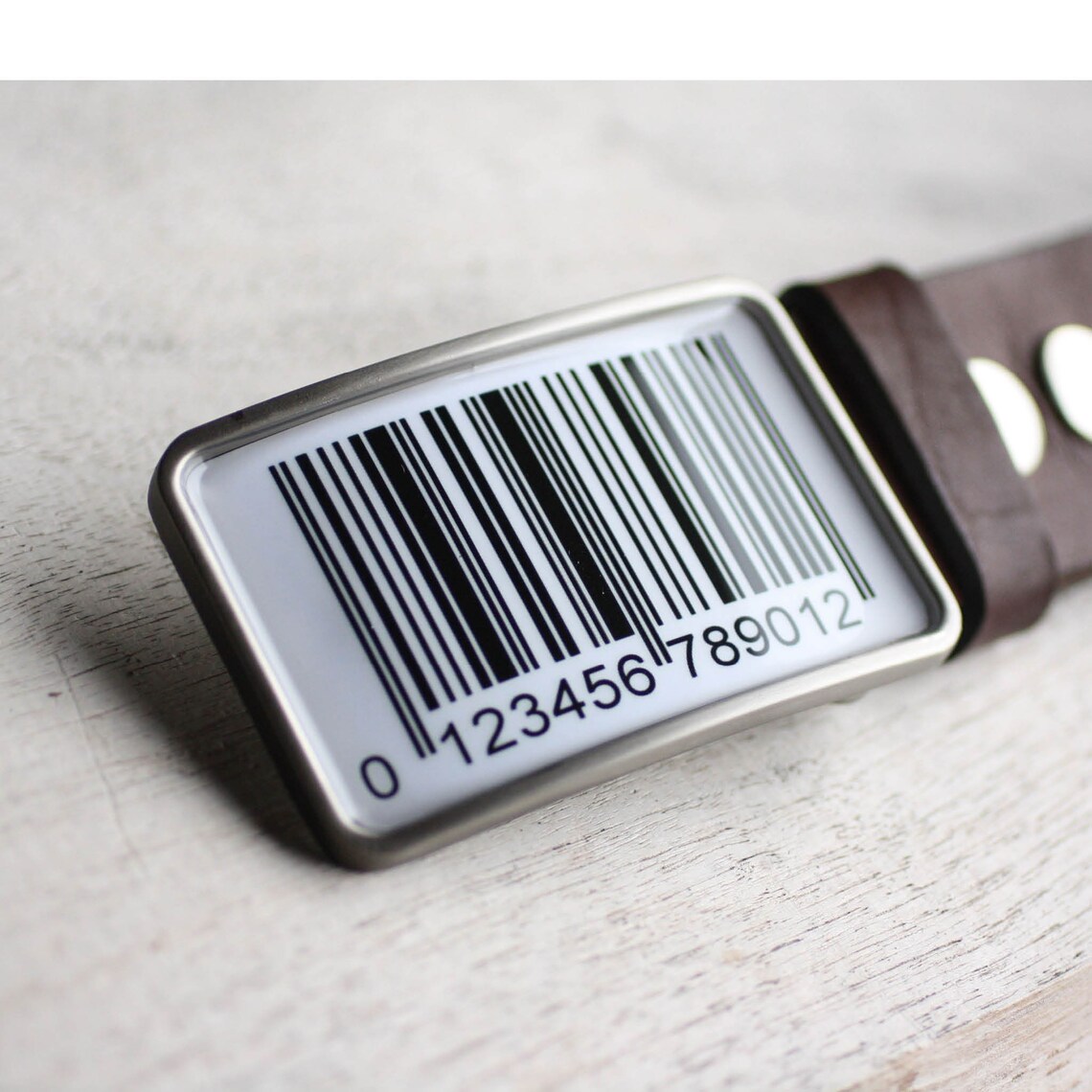 Bar Code Belt Buckle Barcode Belt Buckle | Etsy