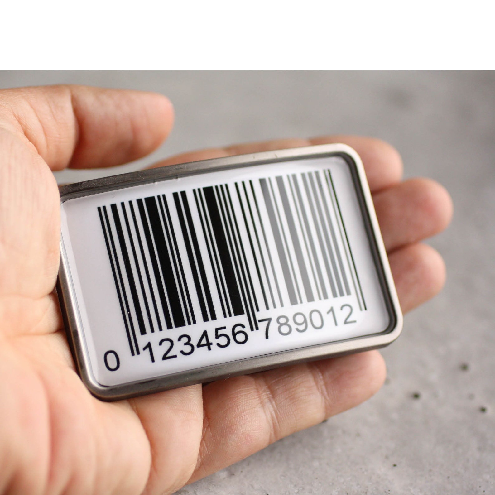 Bar Code Belt Buckle Barcode Belt Buckle | Etsy