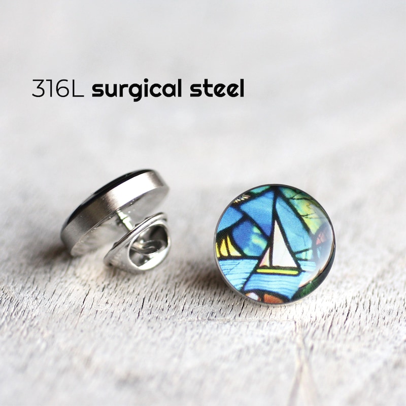 Sailboat Lapel Pins - Etsy