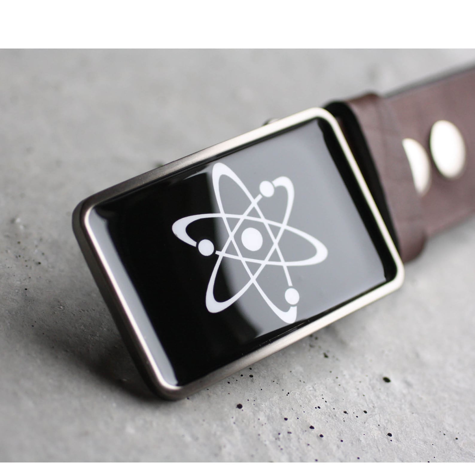 Atom Belt Buckle Atom Molecule Belt Buckle Science Belt | Etsy