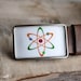 Atom Belt Buckle Atom Molecule Belt Buckle Science Belt - Etsy