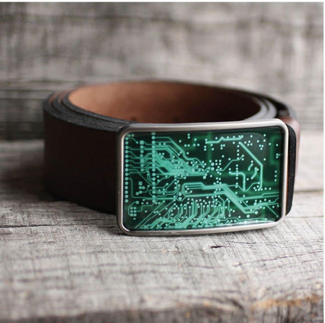 PCB Belt Buckle Circuit Board Belt Buckle Geekery / Geek | Etsy