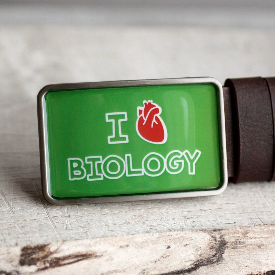Biology Belt Buckle, Science Belt Buckle, Geek, Geekery, Green - Etsy