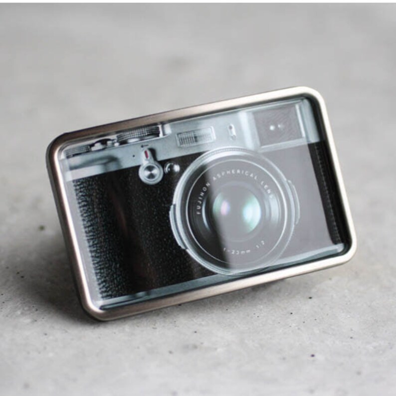 Camera Belt Buckle Retro Belt Buckle Photographer's - Etsy