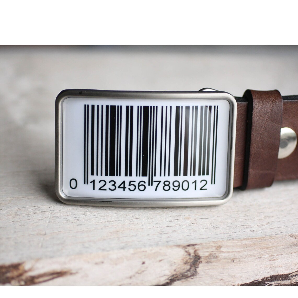 Bar Code Belt Buckle Barcode Belt Buckle | Etsy