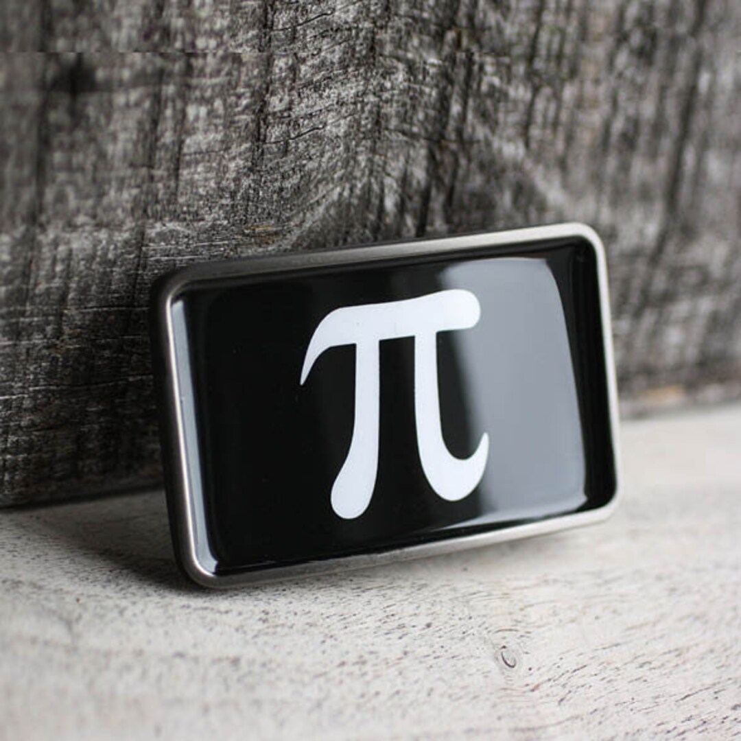 Math Belt Buckle, Pi Symbol Belt Buckle, Science Belt Buckle, Geek ...