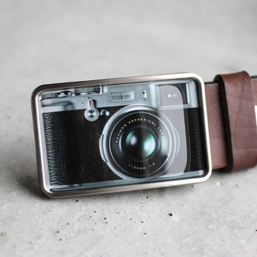 Camera Belt Buckle Retro Belt Buckle Photographer's - Etsy