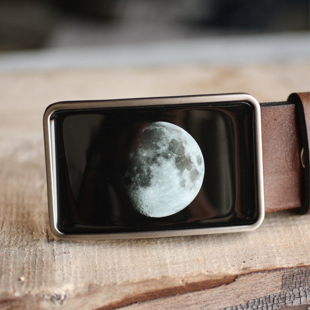 Moon Belt Buckle, Belt Buckle for Men, Space Belt Buckle, Gift for Him ...