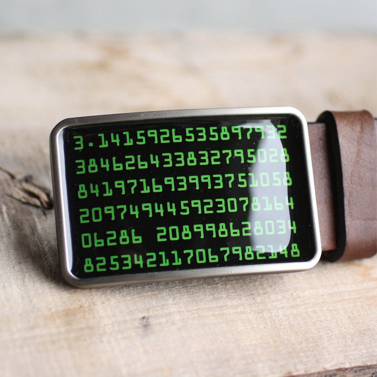Math Belt Buckle Pi Digits Belt Buckle Science Belt Buckle - Etsy