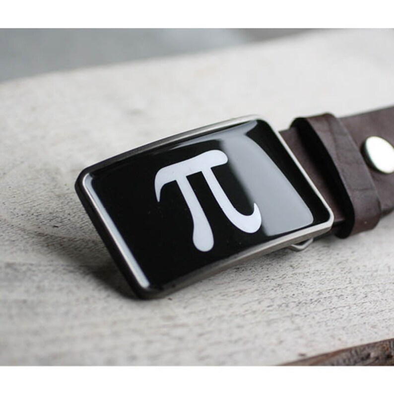 Math Belt Buckle Pi Symbol Belt Buckle Science Belt Buckle | Etsy
