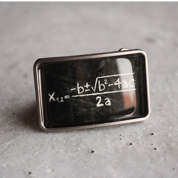 Math Belt Buckle Science Belt Buckle Geek Belt Buckle | Etsy