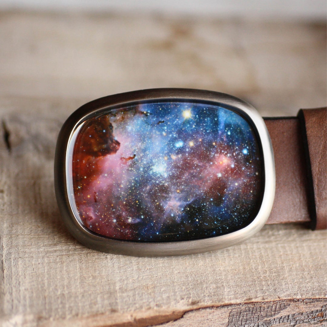 Space Belt Buckle, Galaxy Belt Buckle, Space Accessory, Womens Belt ...