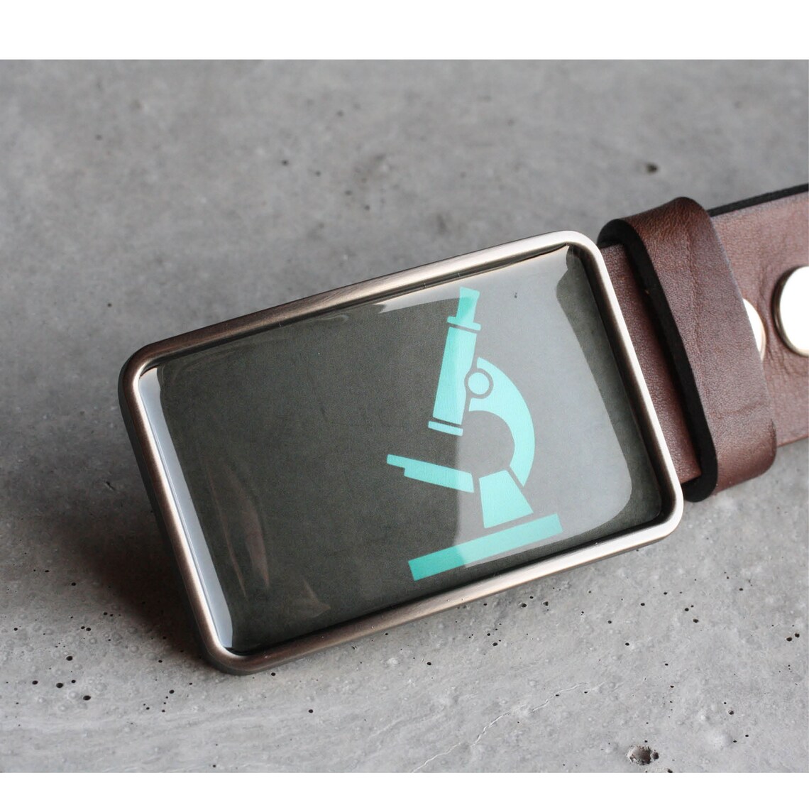 Microscope Belt Buckle Biology Belt Buckle Science Belt | Etsy