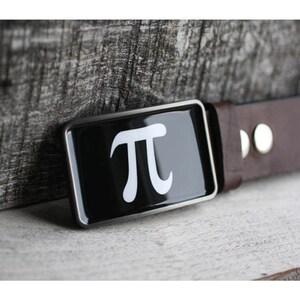 Math Belt Buckle, Pi Symbol Belt Buckle, Science Belt Buckle, Geek ...