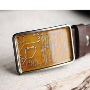 Circuit Board Belt Buckle, PCB Belt Buckle, Geekery / Geek Belt Buckle ...