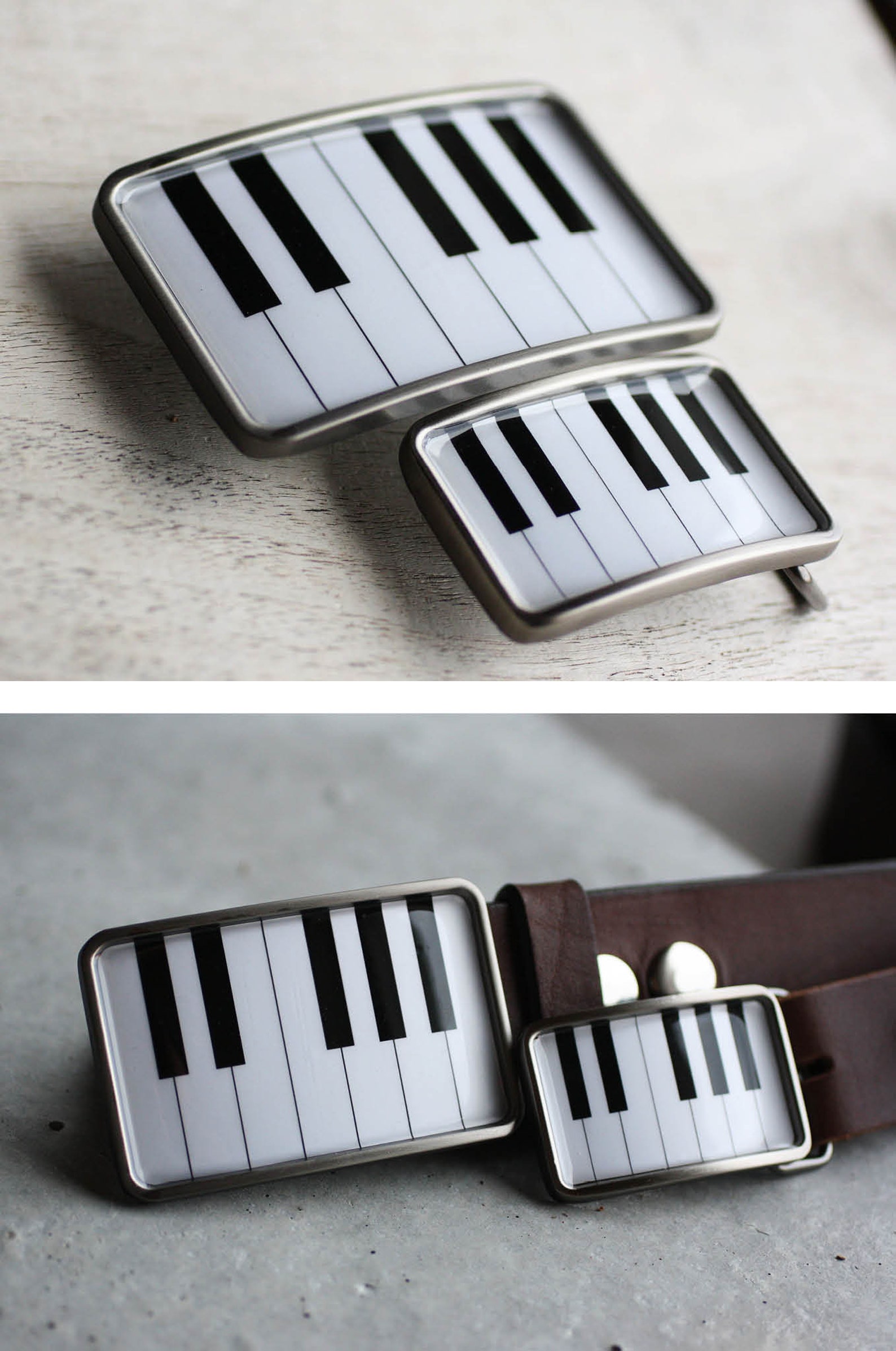 Piano Keyboard Belt Buckle Music / Musician Belt Buckle Gift | Etsy