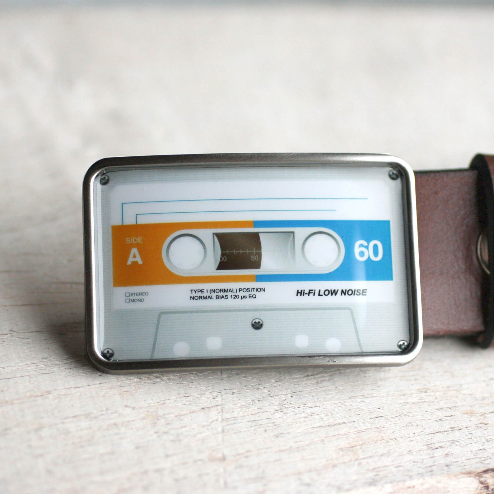 Audio Cassette Belt Buckle, Retro Belt Buckle - Etsy