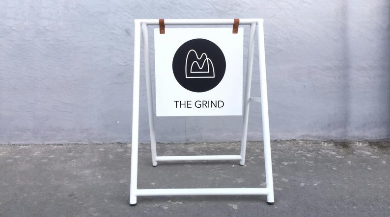 Sandwich Board Sign, Outdoor Sign, Personalized Sign, Business Sign ...