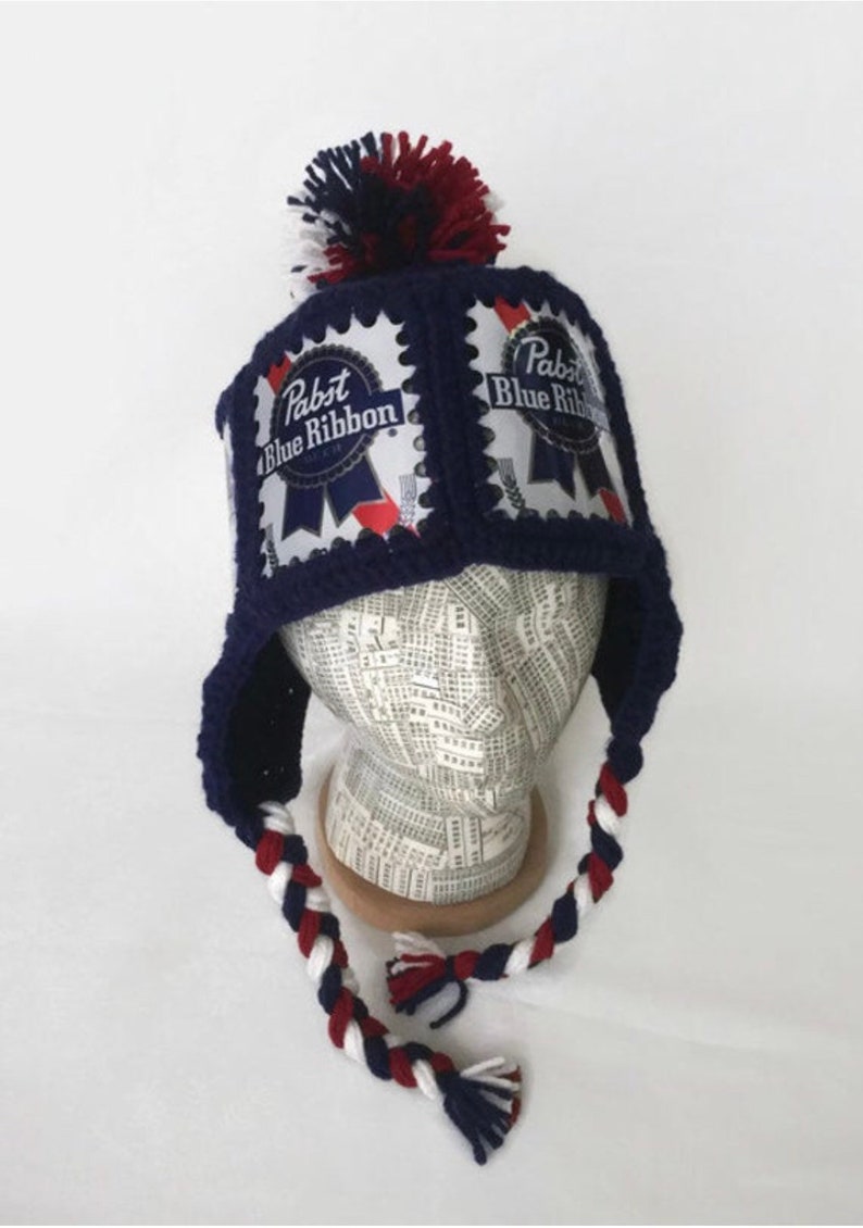 Pabst Hat PBR Hat Pabst Crochet Beer Can Hat PBR Beer Can - Etsy