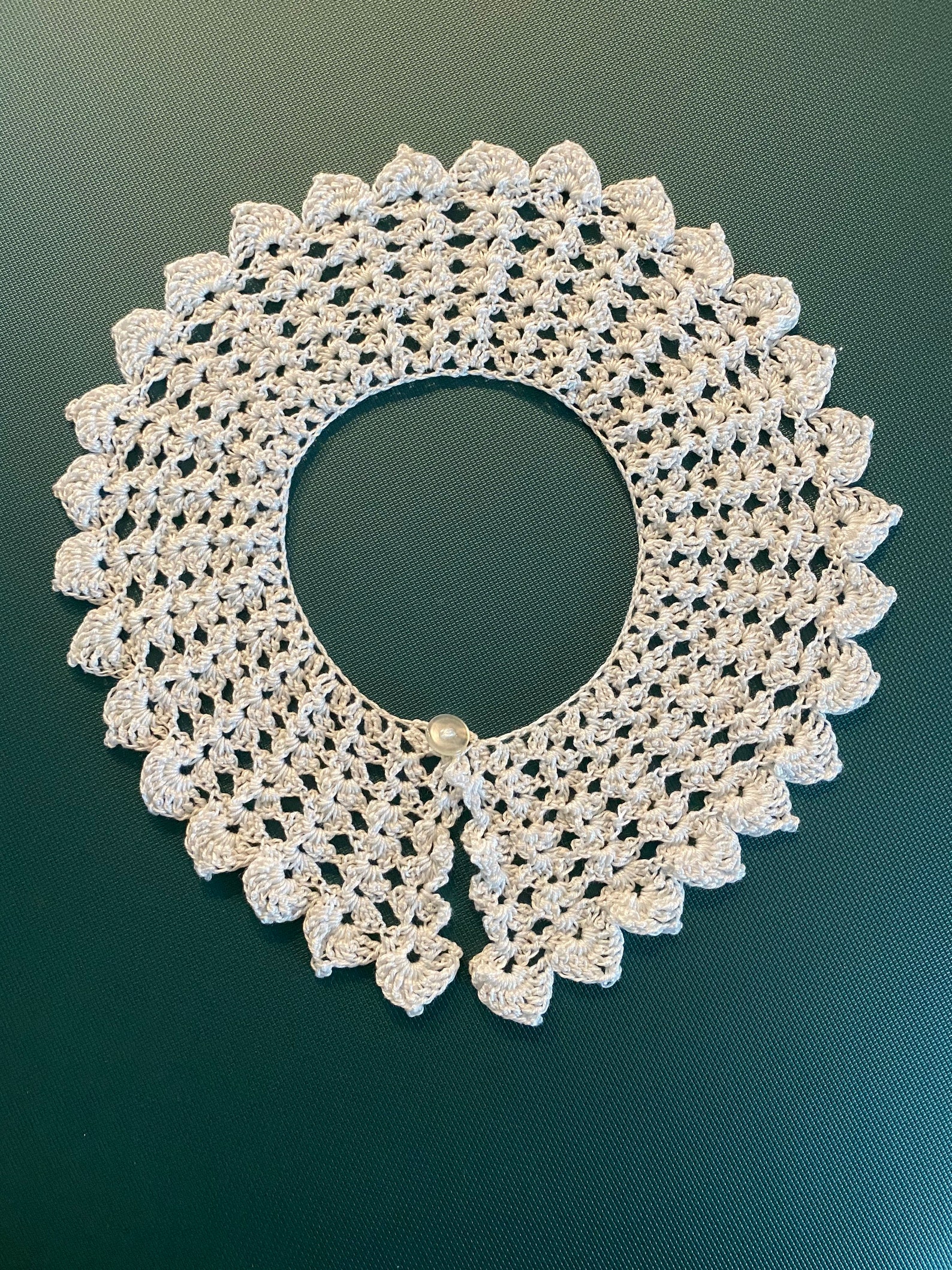 RBG Collar Crochet Collar Ruth Bader Ginsburg Collar Peter | Etsy