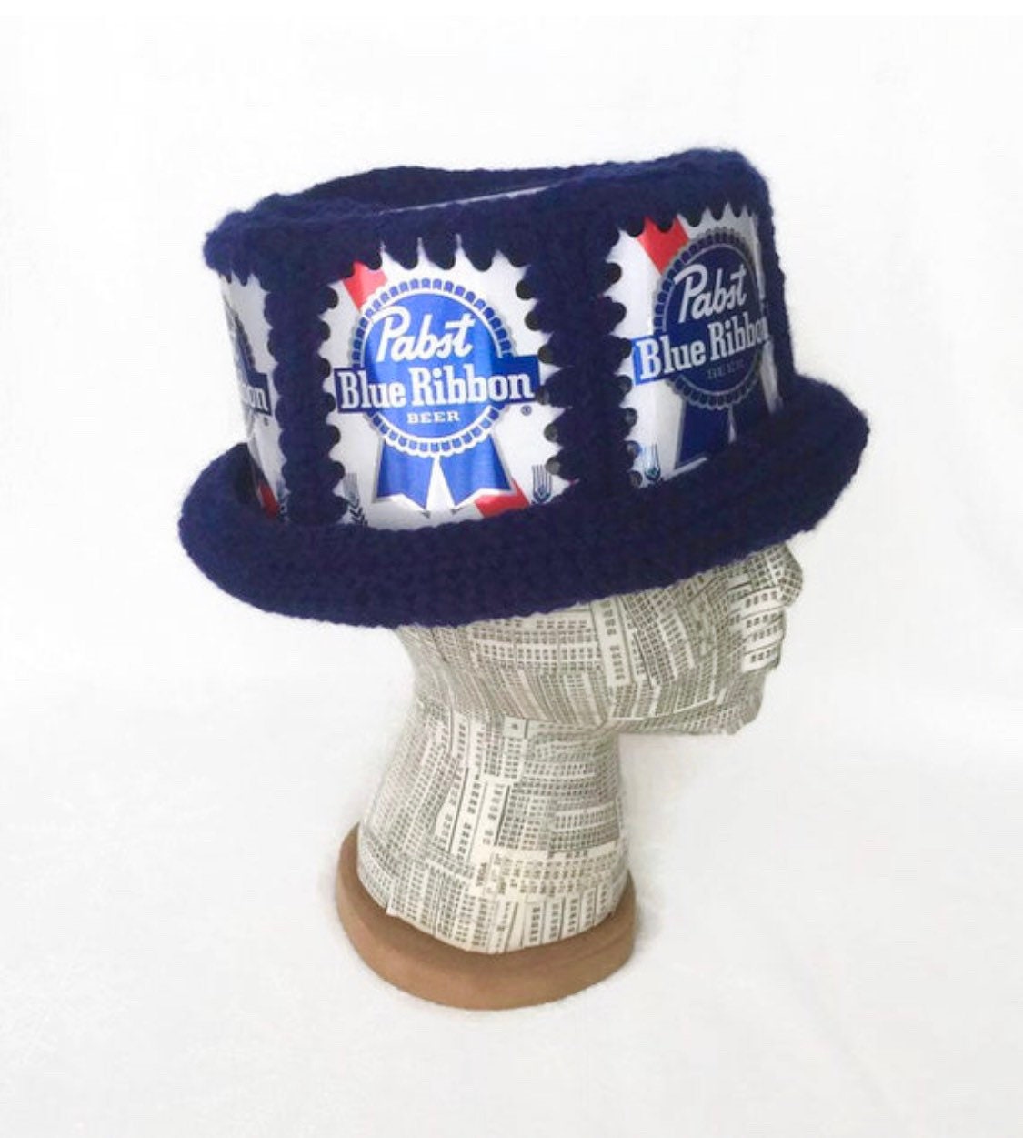 Pabst Hat PBR Hat Beer Can Hat Crochet Beer Can Hat Gift - Etsy