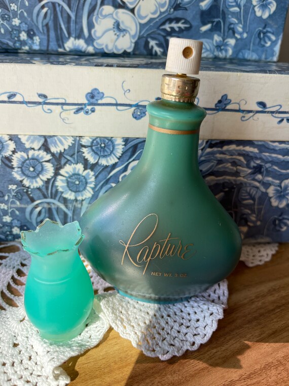 Vintage Avon Rapture Spray Perfume Bottle Empty - Gem