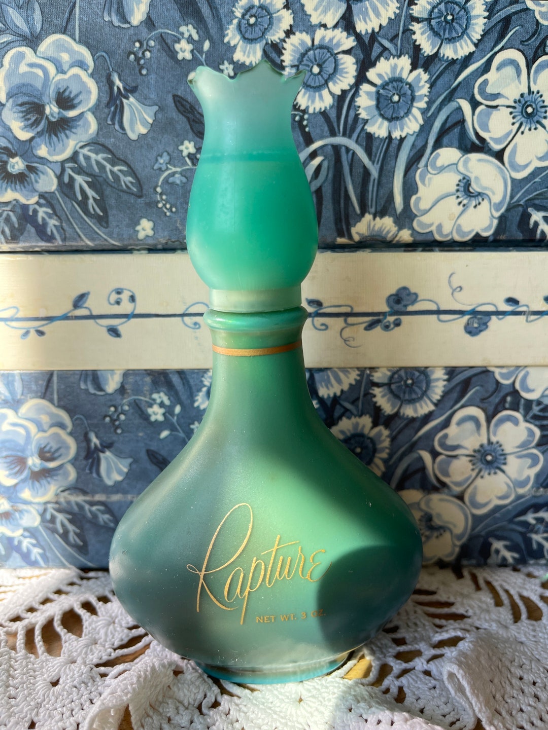 Vintage Avon Rapture Spray Perfume Bottle Empty - Etsy