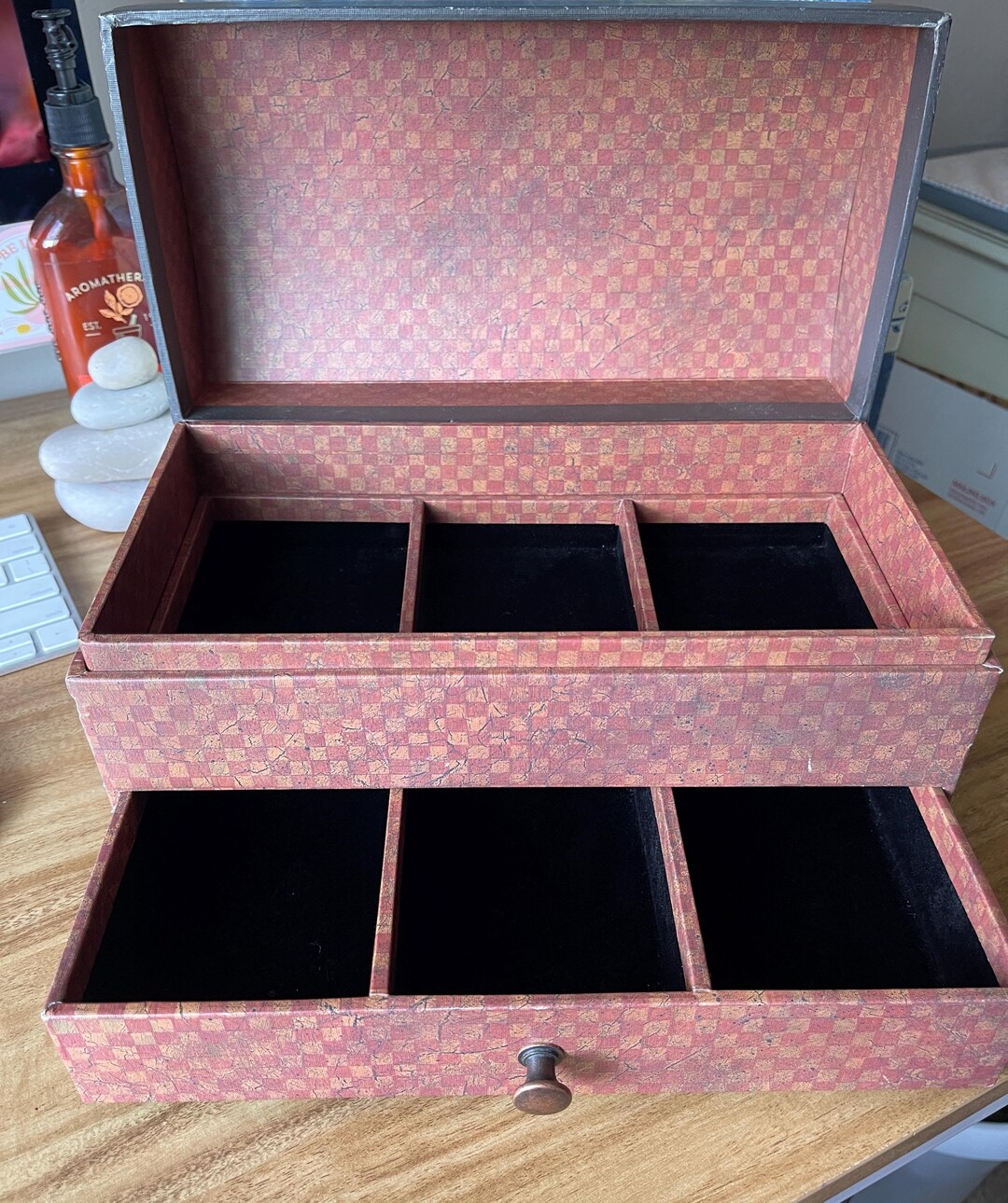 Vintage Lang Storage Box Arched Top Ships Lighthouse Theme - Etsy