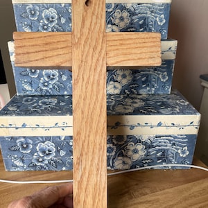 Vintage Wooden Sick Cross Crucifix 1960s Catholic Sacrament - Etsy