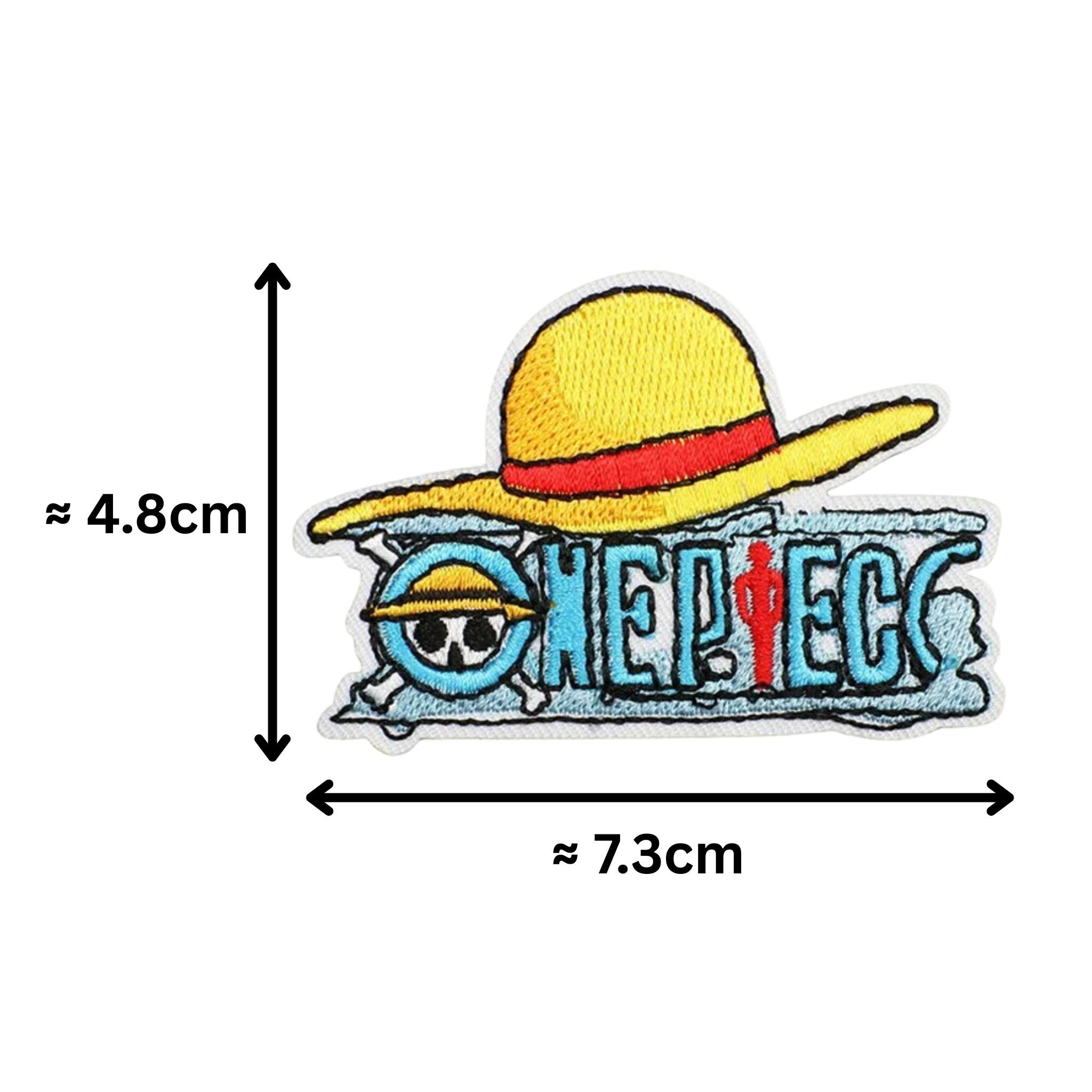 20pcs Embroidered One Piece Patches Set, Straw Hat Pirate Iron and Sew ...