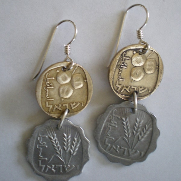 Coin Earrings - Etsy