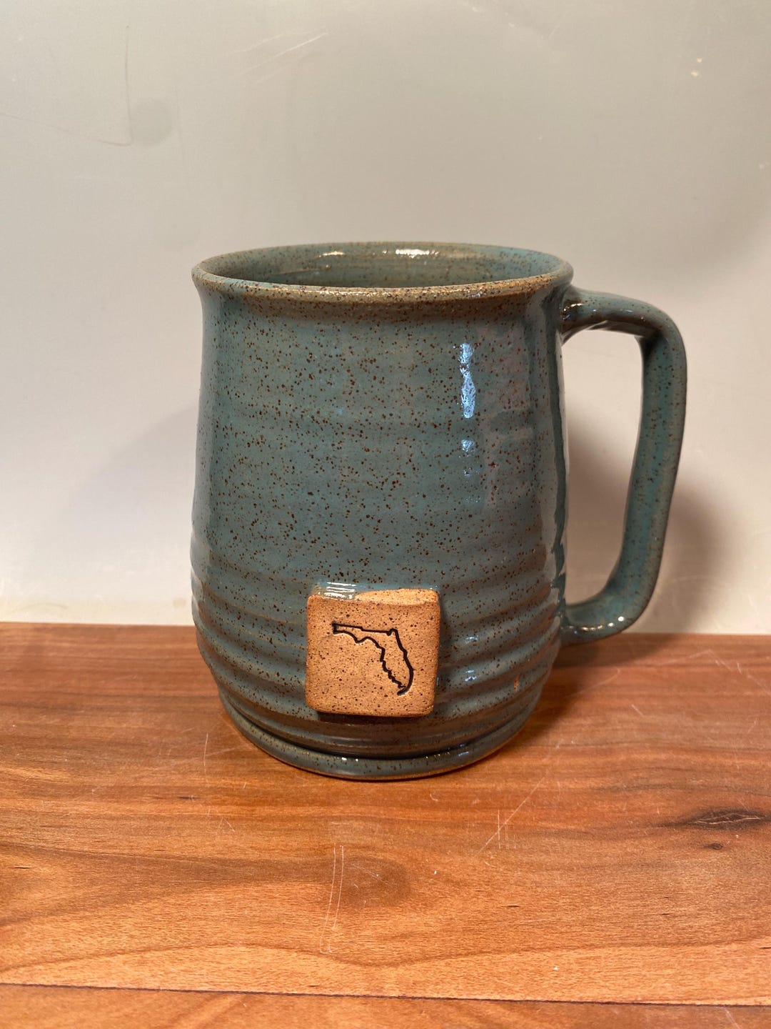 Florida State Coffee Mug - 16 Oz - State of Florida Stamp Image - Made ...