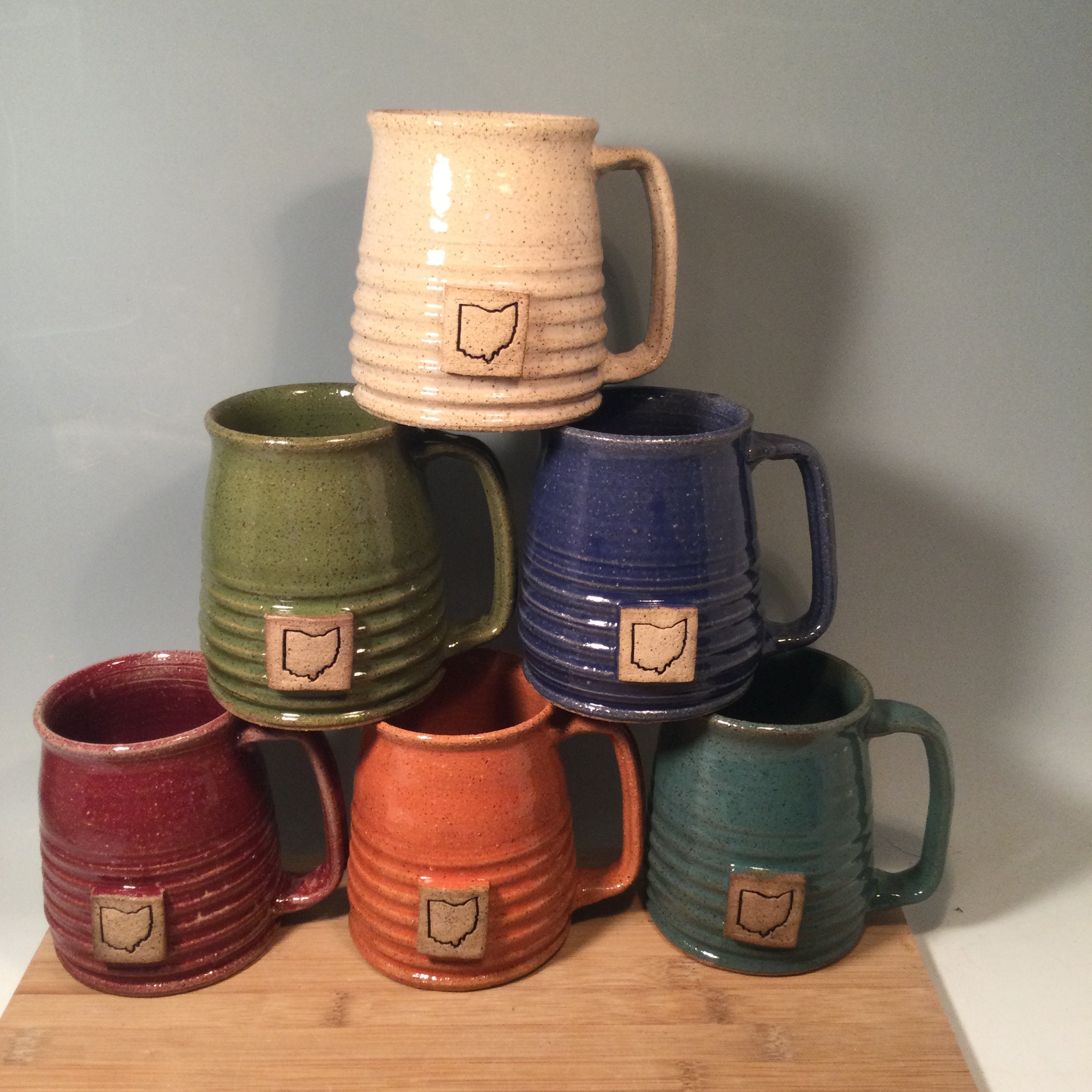 Ohio State Coffee Mug Custom Made 16 oz Choose color | Etsy