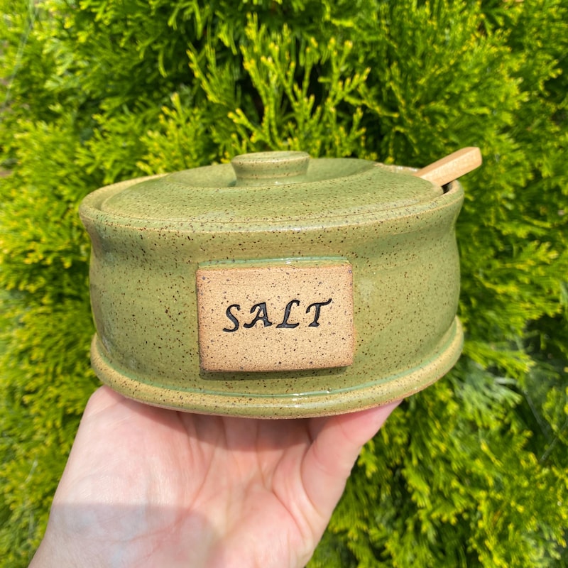 Pottery Salt Cellar - Etsy