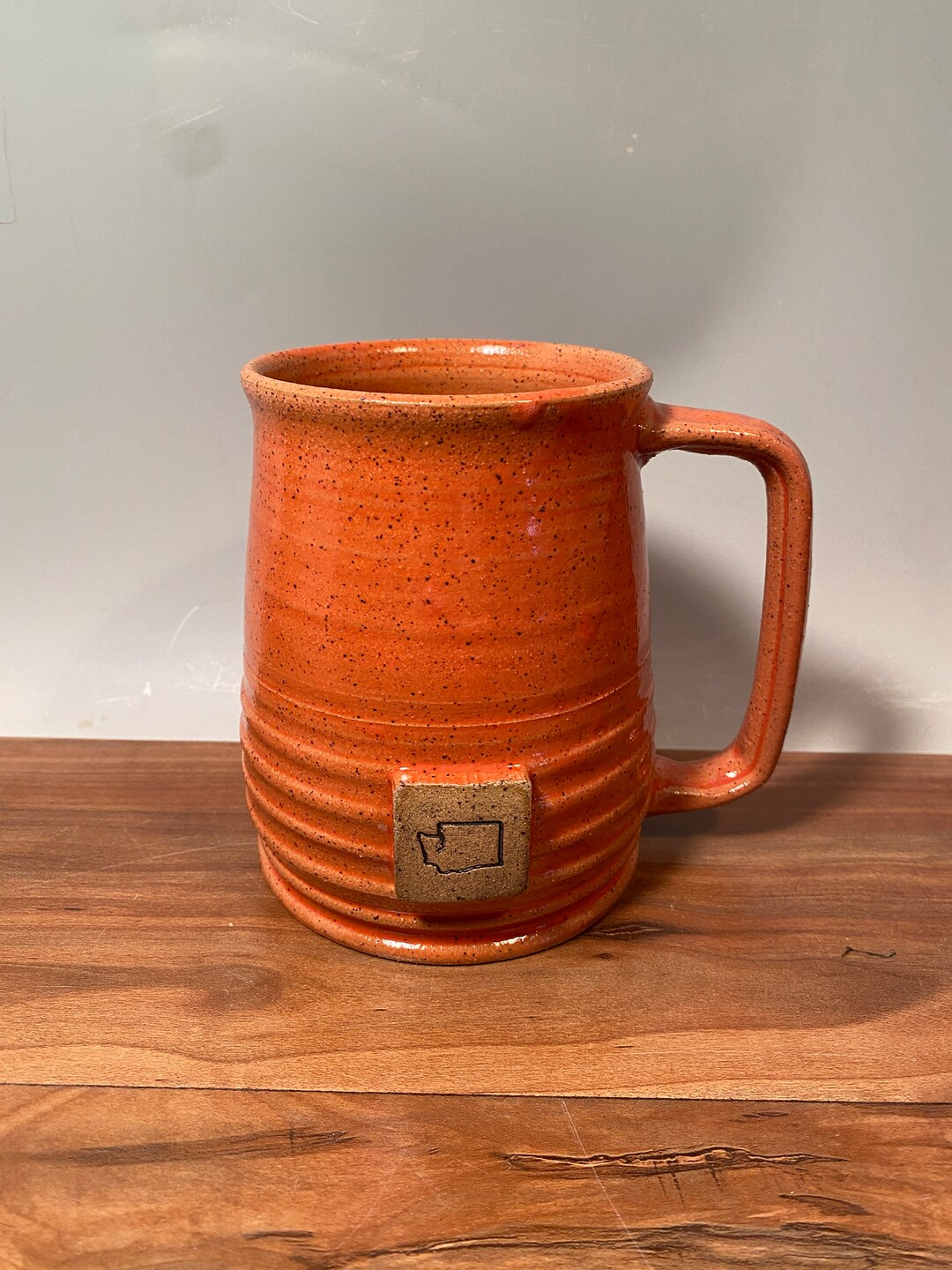 Washington State Coffee Mug - 16 Oz - State of Washington Stamp Image ...